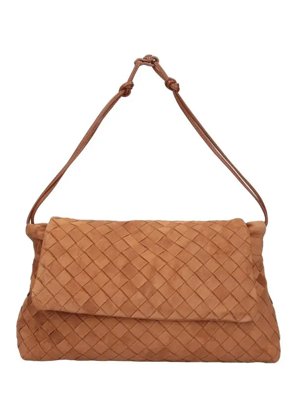Bottega Veneta Giorno' Shoulder Pouch - Beige
