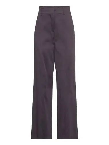 FORTE_FORTE Wide-leg Gabardine Pants - Purple
