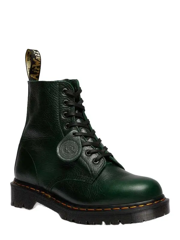 Dr. Martens 1460 Pascal Made In England Leather Boots - Green
