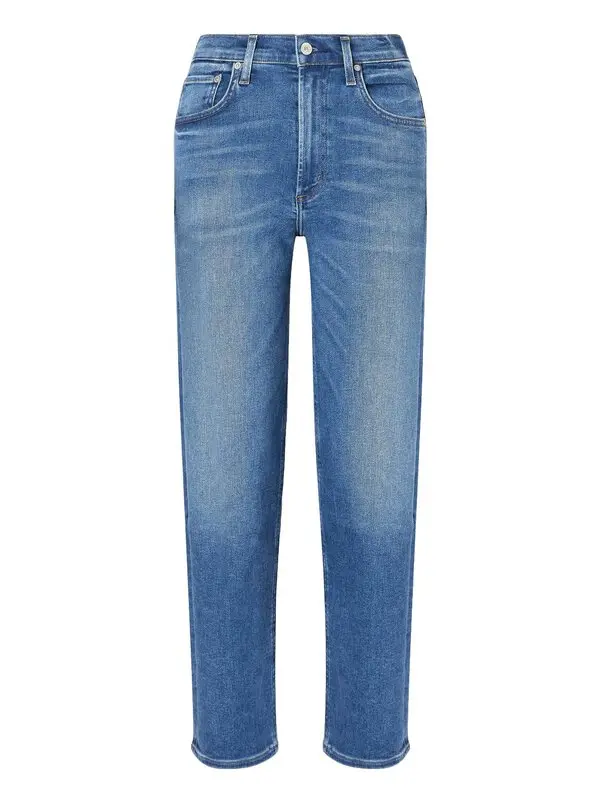 Citizens Of Humanity The Palma High-rise Straight-leg Recycled Jeans - Blue