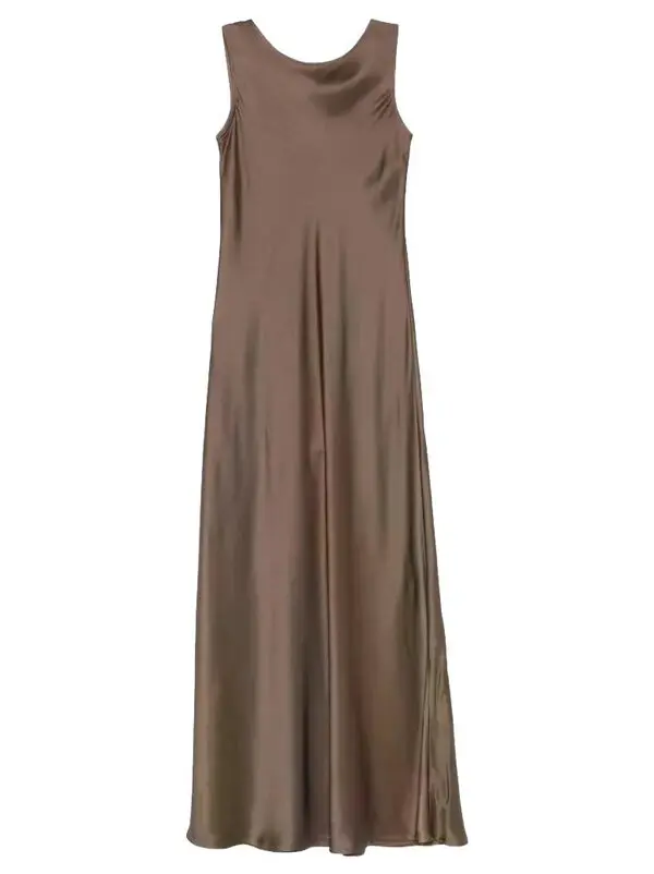 OTTOD'AME Sleeveless Maxi Dress - Brown