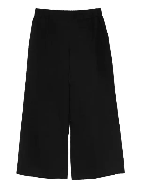 OTTOD'AME Wide-leg Trousers - Black