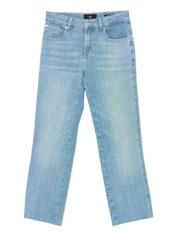 7 For All Mankind Calie Five-pocket Jeans - Blue