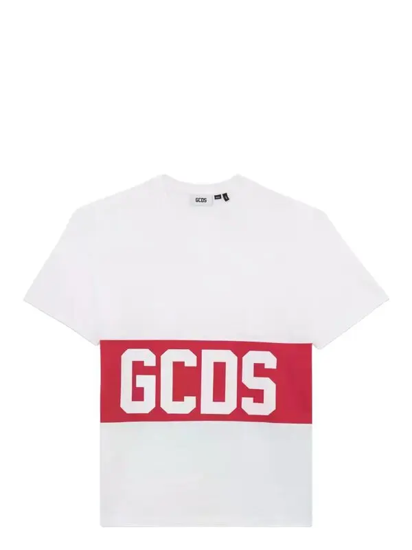 Gcds Logo-band T-shirt - White