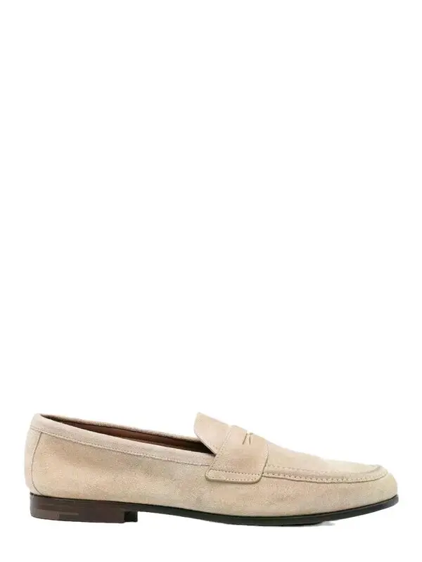 Church's Suede Panelled Loafers - Neutrals