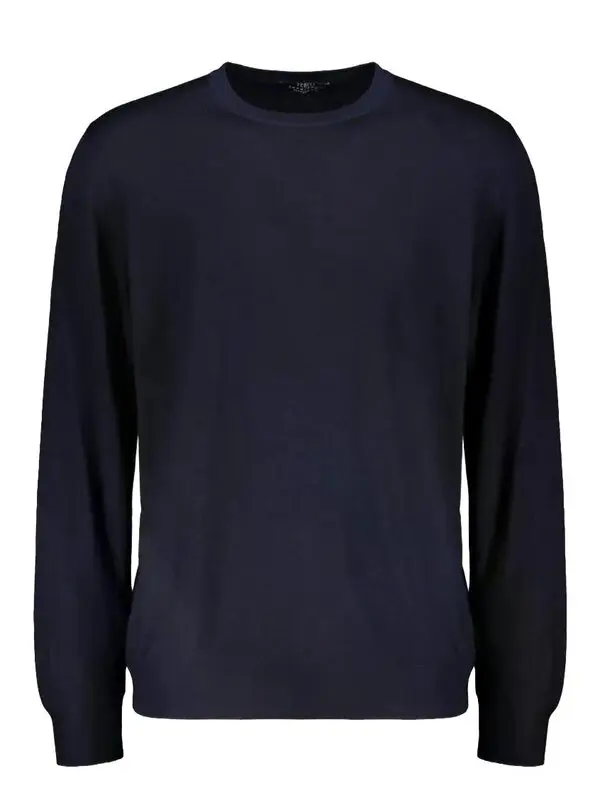 Fedeli Long Sleeve Sweater - Blue