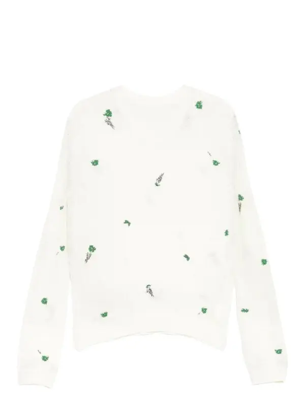 JNBY Floral-motif Top - White