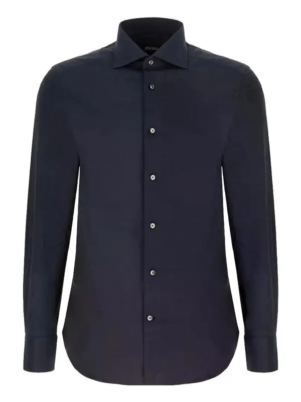 Zegna Button-up Shirt - Blue