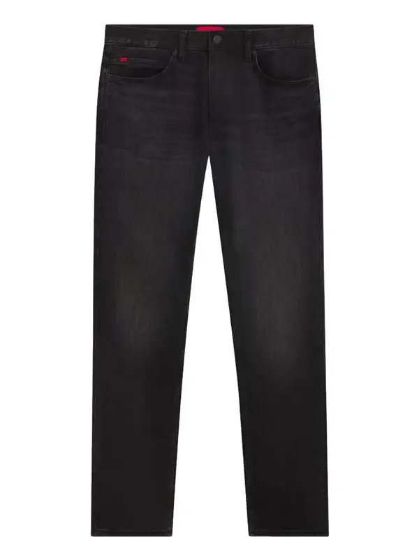 Hugo Patch Denim Jeans - Grey