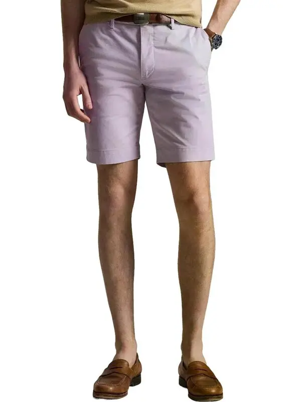 Polo Ralph Lauren Cotton Chino Shorts - Purple