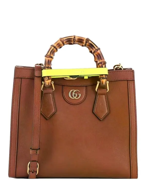 Gucci Diana Nm Bamboo Handle Small Tote Bag - Brown