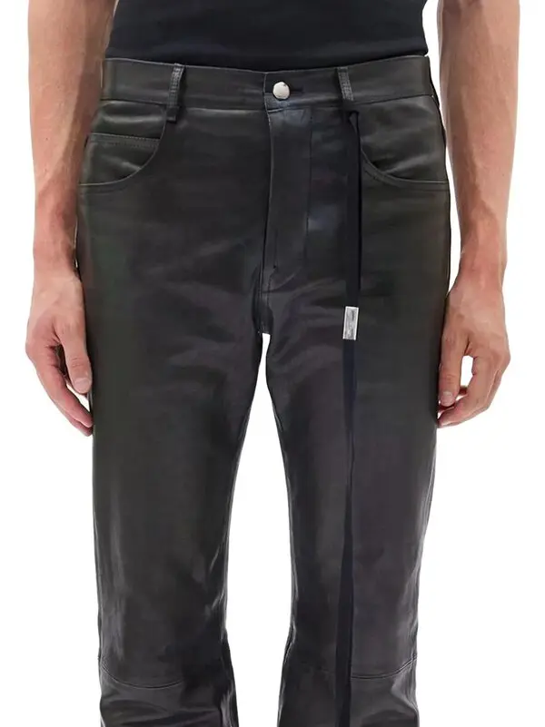 ANN DEMEULEMEESTER Jonas Bootcut Trousers - Black