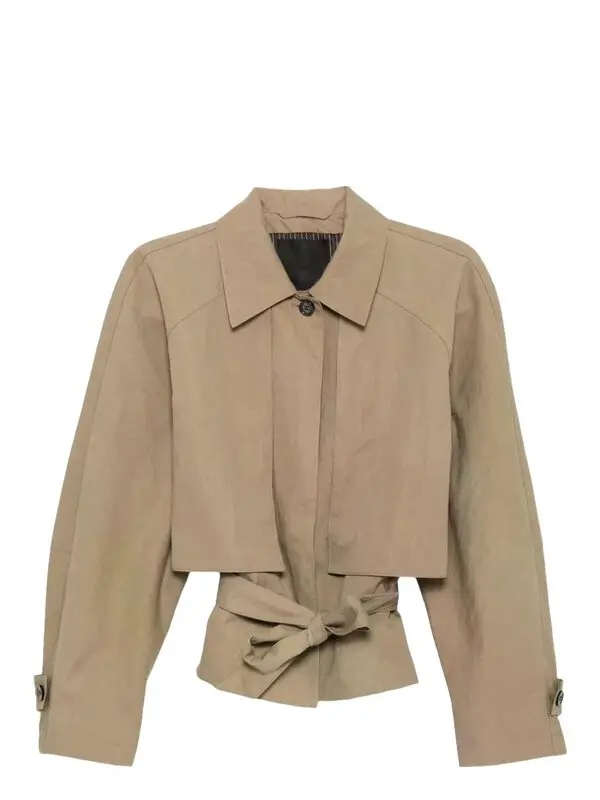 JNBY Jacket With Tied Hem - Neutrals