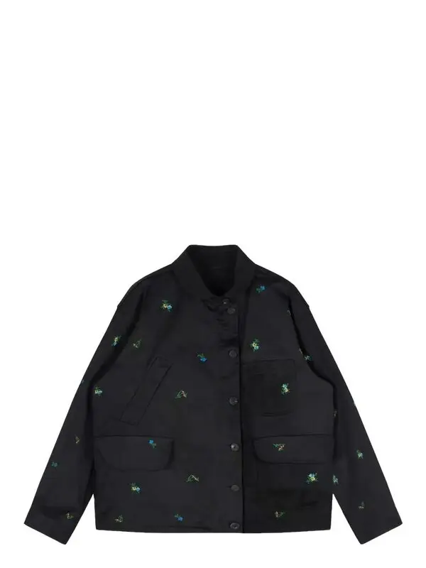 JNBY Floral Embroidered Jacket - Black