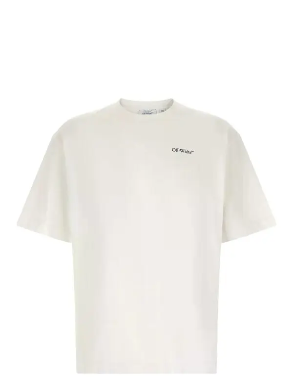 Off-White Half Arrow Logo T-shirt - White