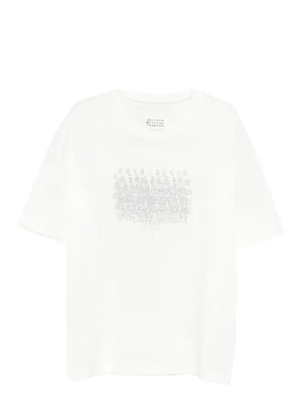 MAISON MARGIELA Graphic T-shirt - Neutrals