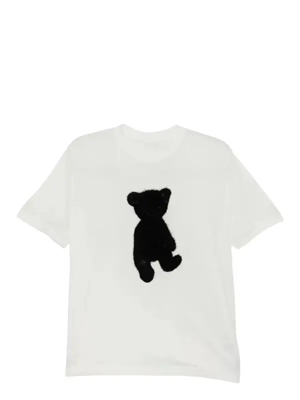 JNBY Teddy-motif T-shirt - White