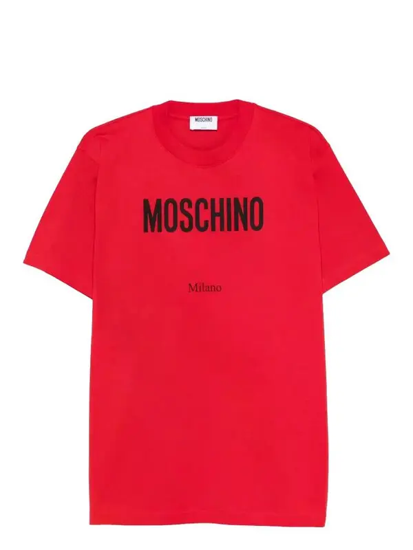 Moschino Logo-print T-shirt - Red