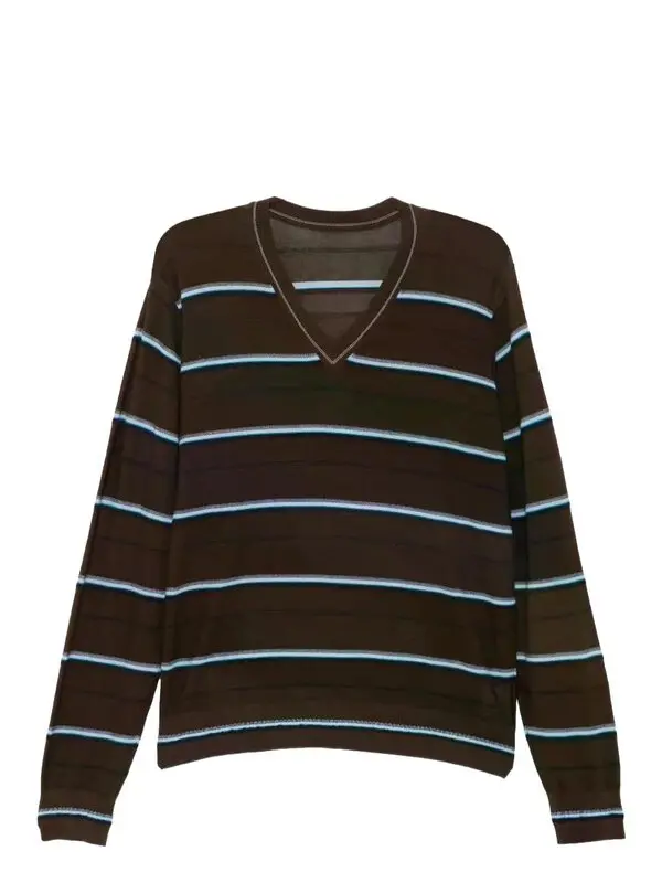 JNBY Striped T-shirt - Brown