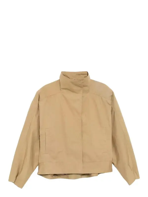JNBY Stand-collar Twill Jacket - Neutrals