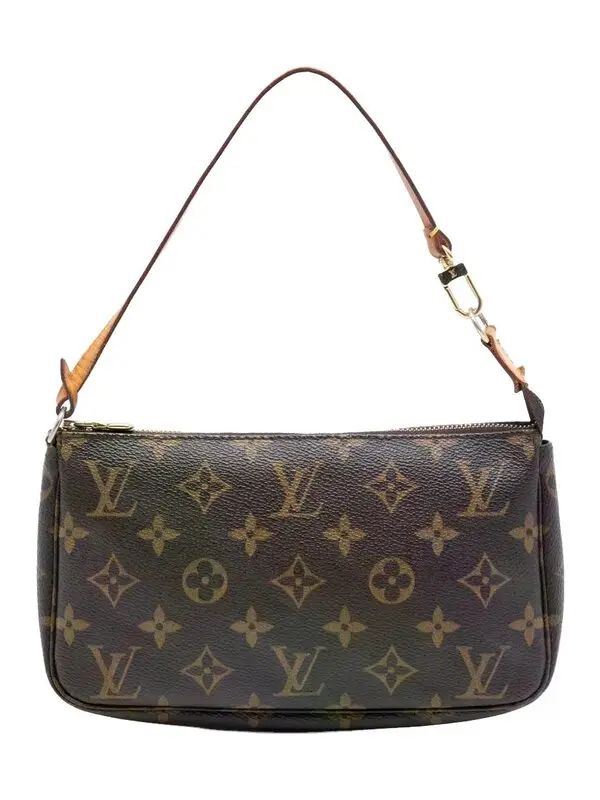 LOUIS VUITTON 2009 Monogram Pochette Accessoires - Brown