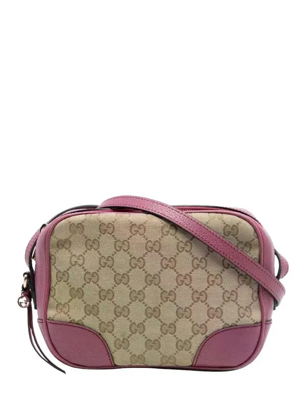 Gucci Gg Canvas Bree Crossbody Bag - Brown