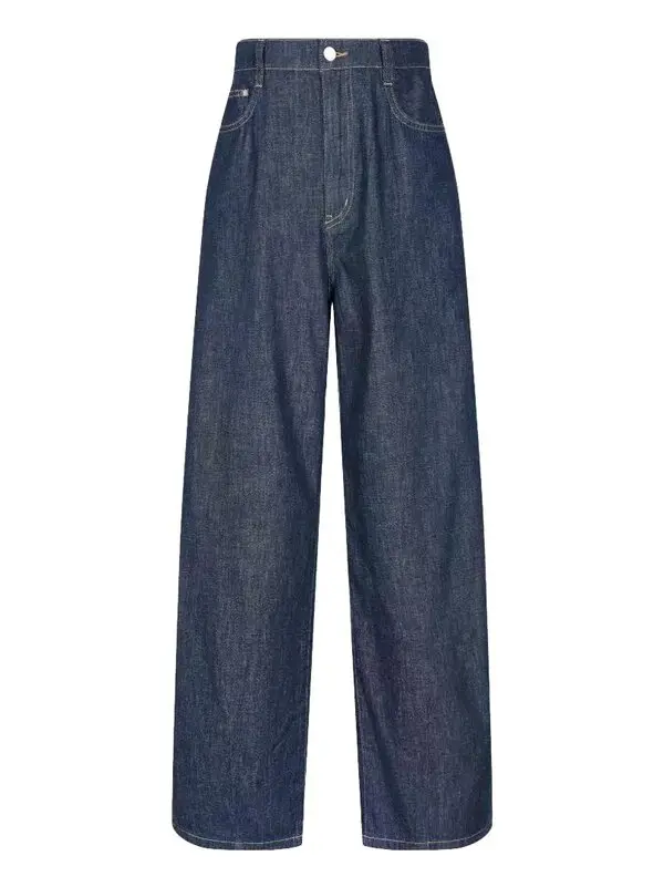 LESS Cotton Tapered Jeans - Blue