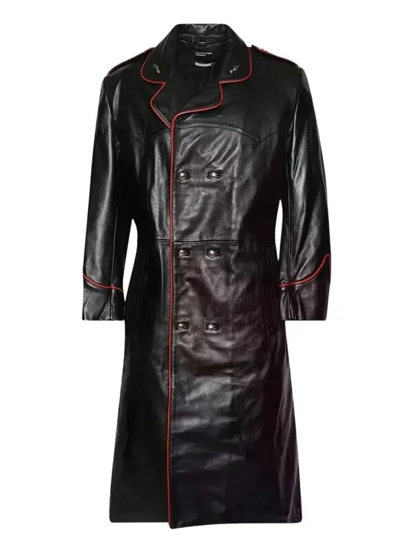 Enfants Riches Déprimés Belgian Fire Trench Coat - Black