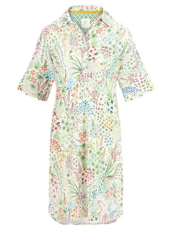 PIP STUDIO Floral Print Nightdress - Neutrals