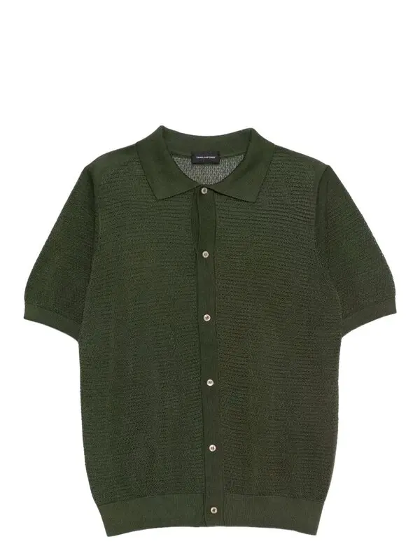 Tagliatore Buttoned Shirt - Green