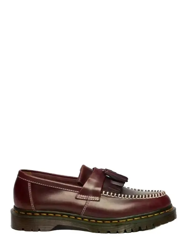 Dr. Martens Adrian Leather Loafers - Red