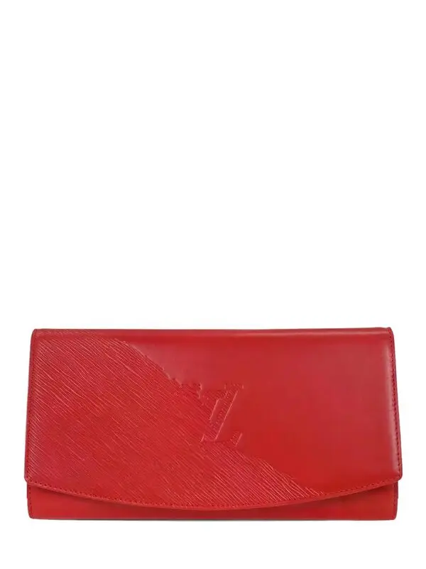 LOUIS VUITTON 1991 Opera Aegean Clutch - Red