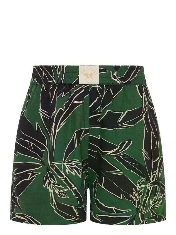 The Upside Tamara Jordi Floral-print Shorts - Green