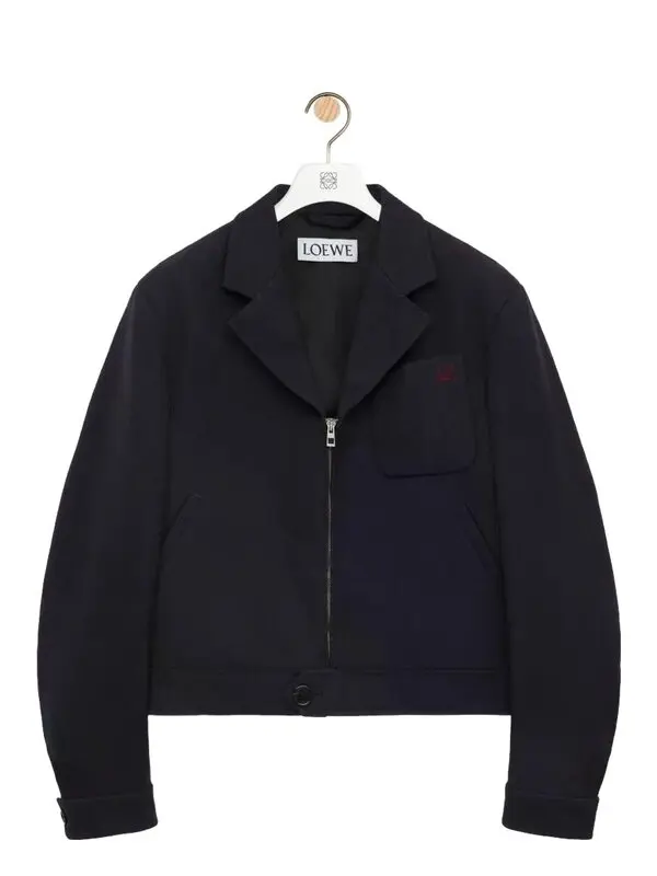 Loewe Zip-up Jacket - Blue