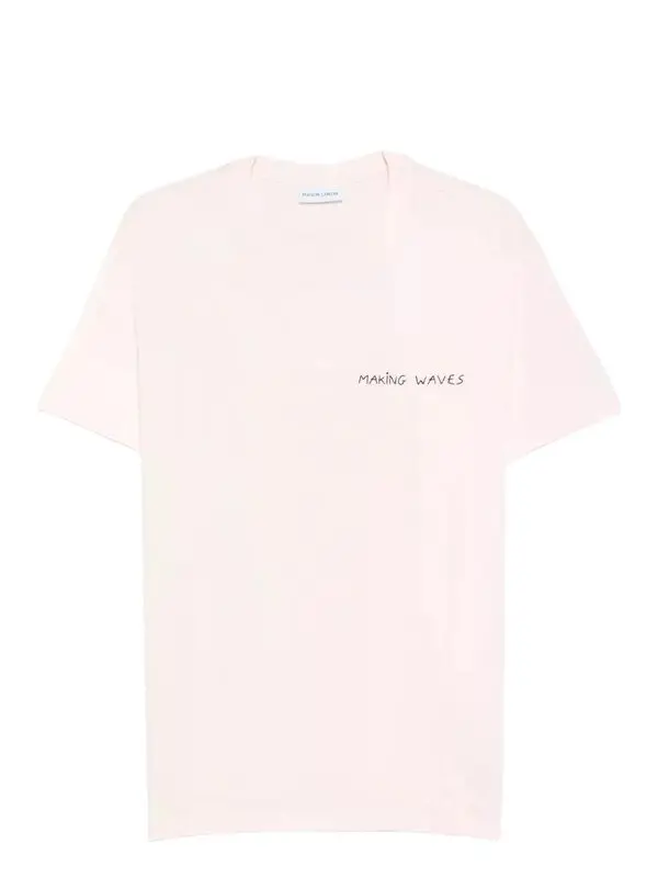 Maison Labiche Popincourt Embroidered T-shirt - Pink