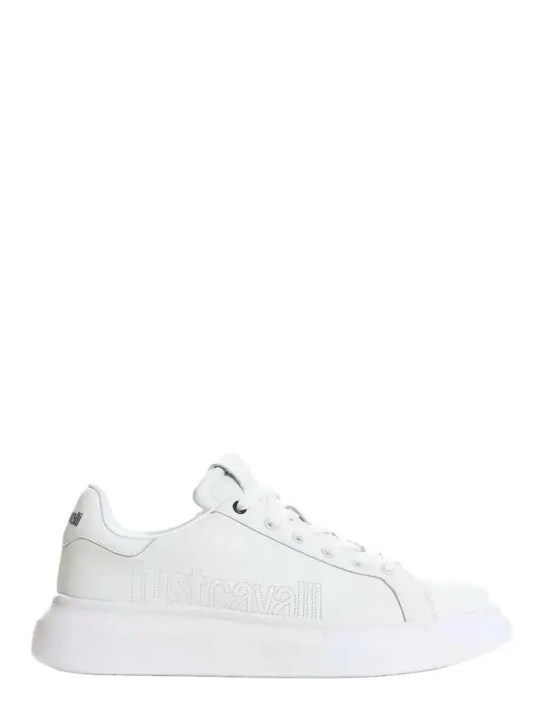 Just Cavalli Platform Sneakers - White