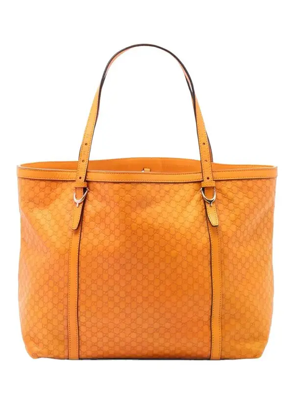 Gucci Microssima Nice Tote Bag - Orange