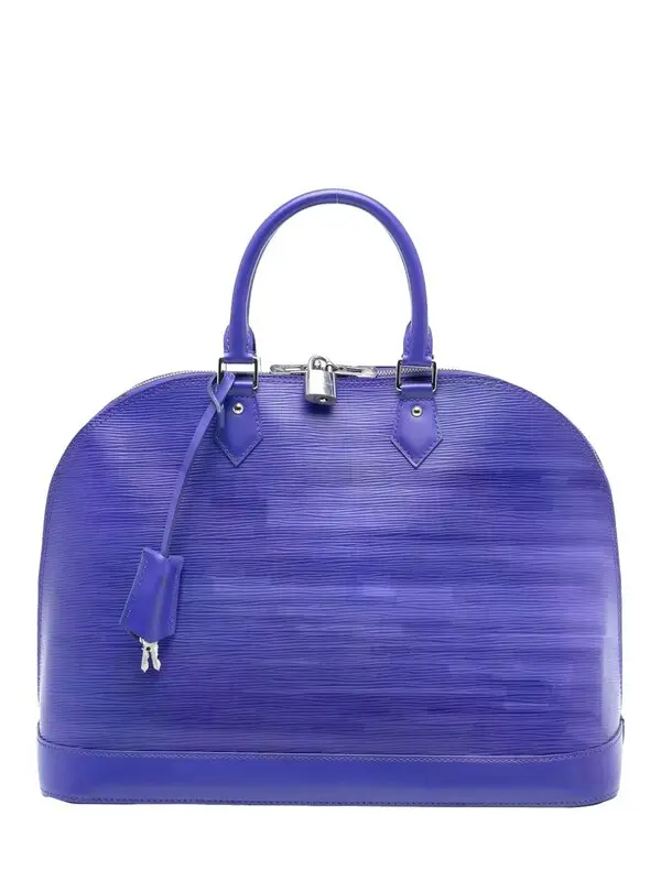 LOUIS VUITTON Epi Alma Gm Handbag - Purple