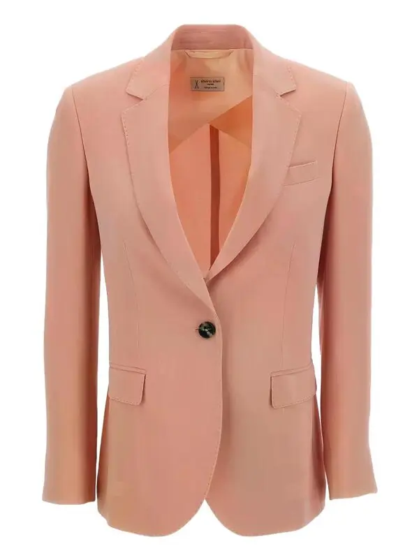 Alberto Biani Button Flap-pocket Jacket - Pink