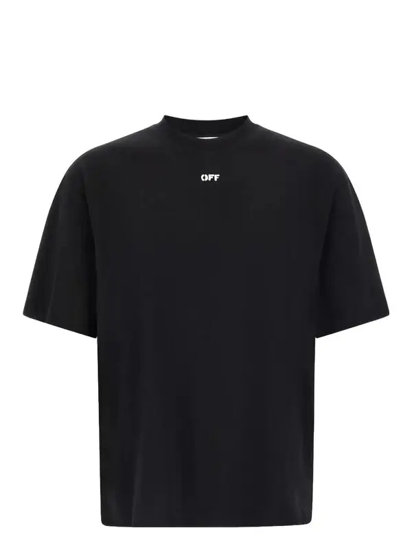 Off-White Logo T-shirt - Black