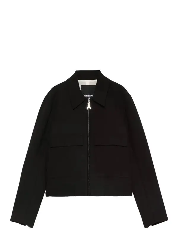 Patrizia Pepe Zip Pocket Jacket - Black
