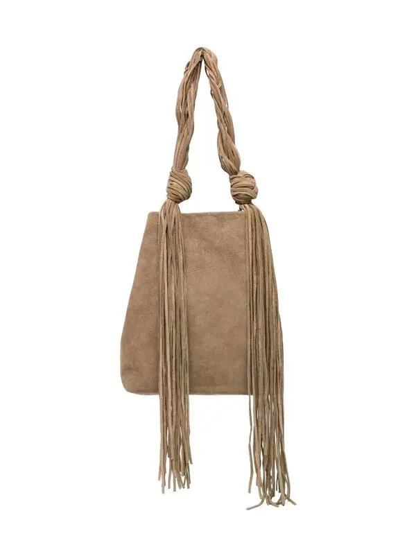 JNBY Fringed Shoulder Bag - Neutrals