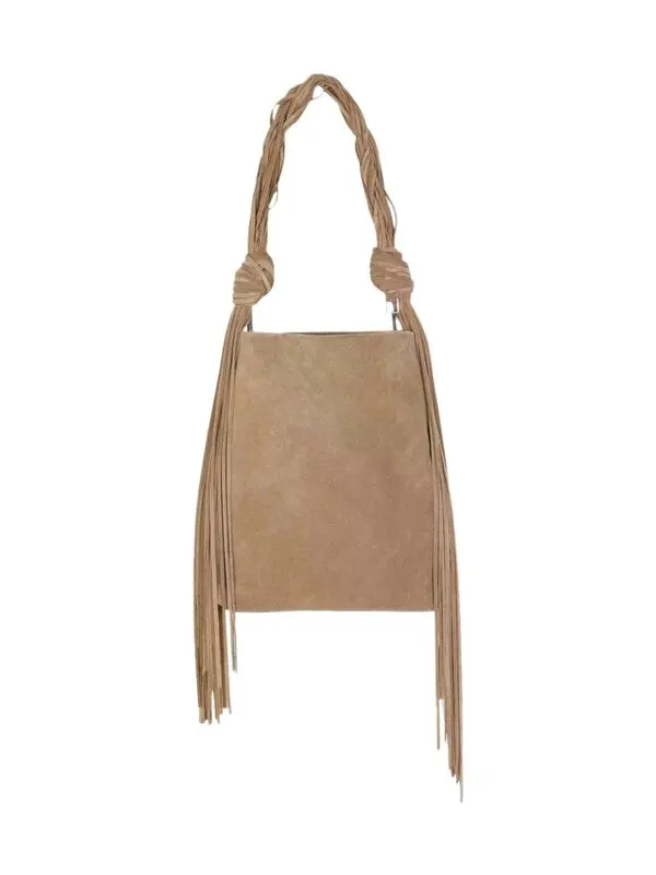 JNBY Fringed Shoulder Bag - Neutrals