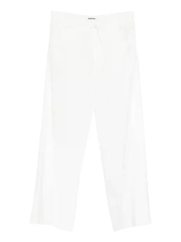 DARKPARK Straight Trousers - White