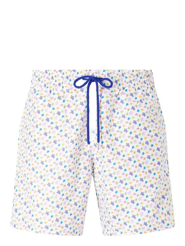 Vilebrequin Moorea Straight-leg Mid-length Printed Swim Shorts - Multi