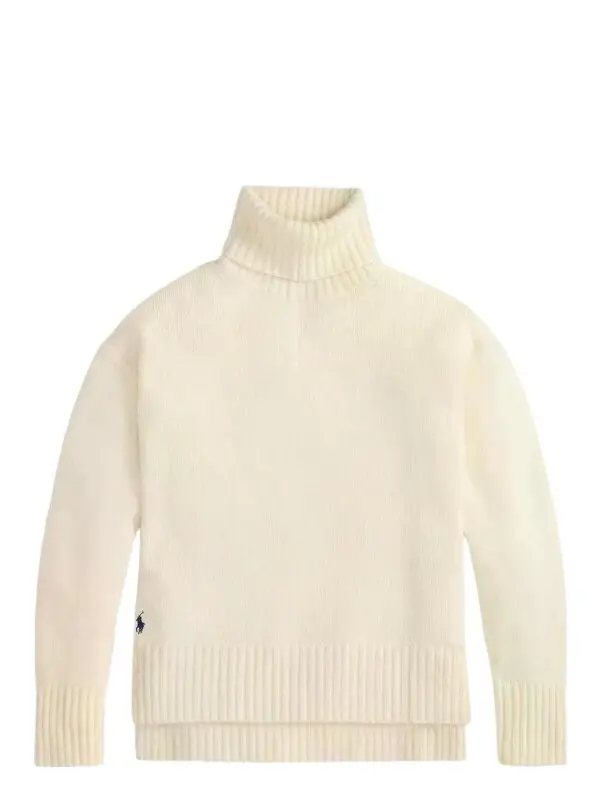 Polo Ralph Lauren Long-sleeve Turtleneck Sweater - Neutrals