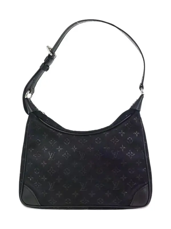 LOUIS VUITTON 2001 Little Boulogne Shoulder Bag - Black