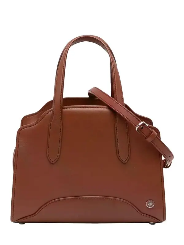 Loro Piana 2010-2025 Micro Sesia Satchel - Brown