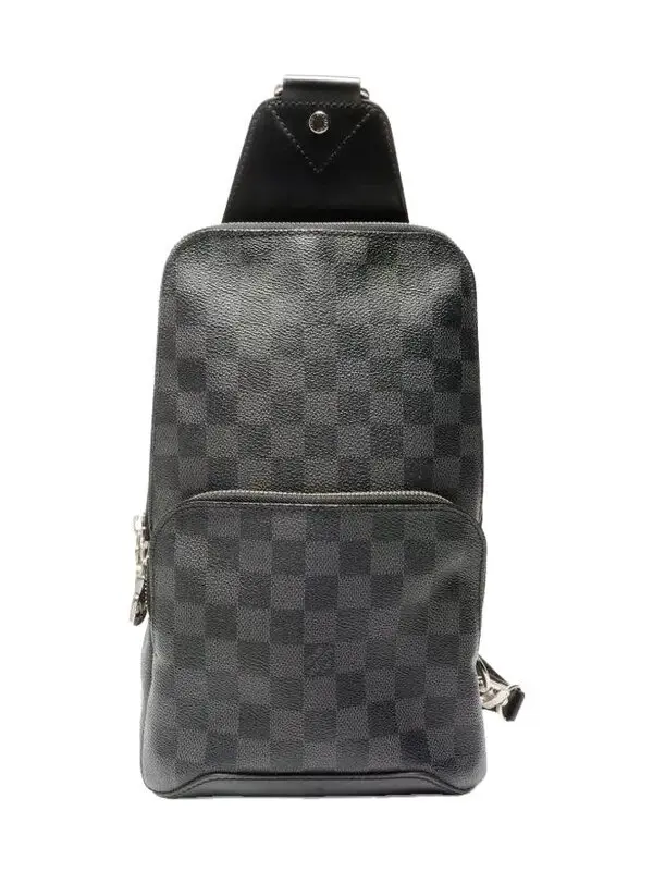 LOUIS VUITTON 2017 Avenue Sling Backpack - Black