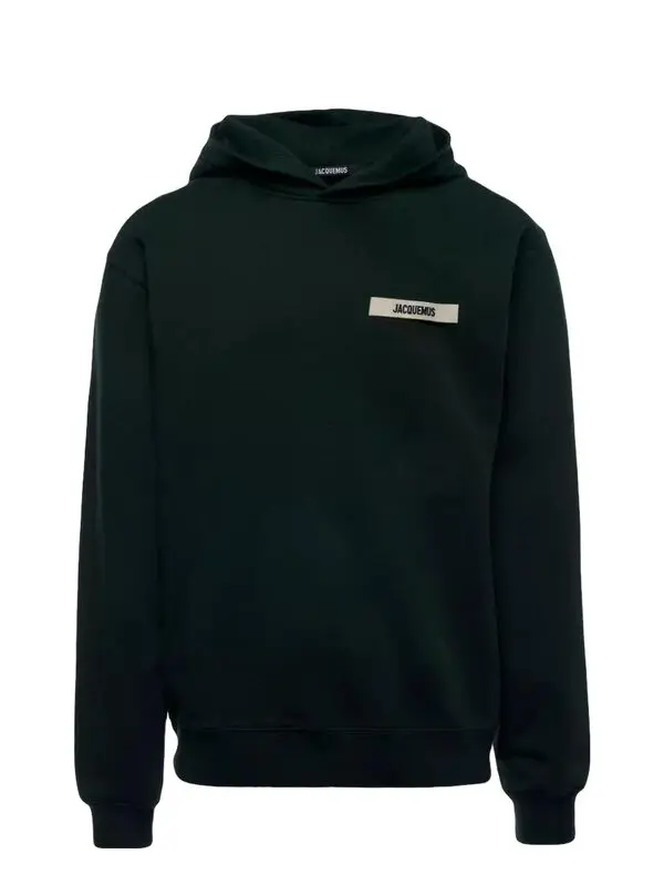 Jacquemus Le Hoodie Gros Grain - Green